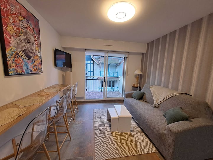 Studio Lumineux Pour 4 Pers. Au Cœur Du Touquet - Cucq