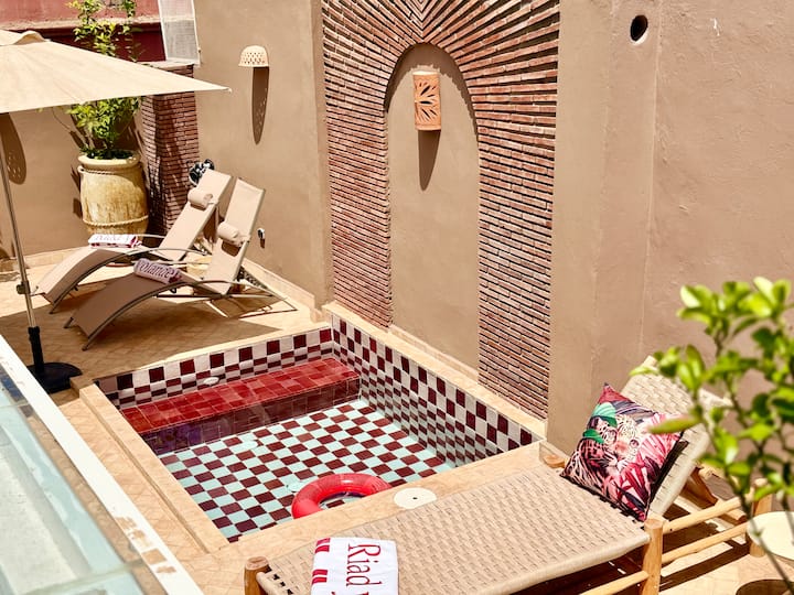 Riad Yolande Poolprivatebreakfastcity-center - Marrakech