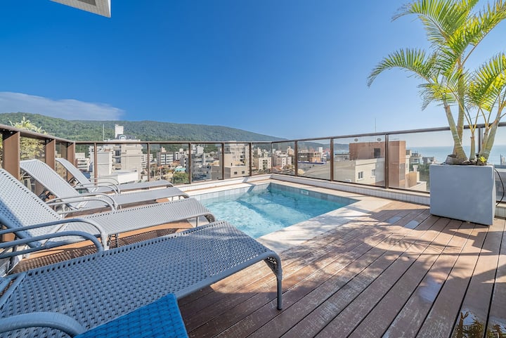Apartamento Com Vista Para O Mar Em Bombinhas - Bombinhas