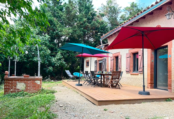 Gîte Le Marsal ~ 14 Pers ~ Jardin ~ Climatisation - Labège