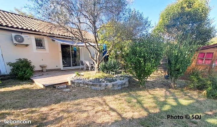 Maison Près De Ruoms  Terrasse, Jardin Et Clim - Saint-Alban-Auriolles