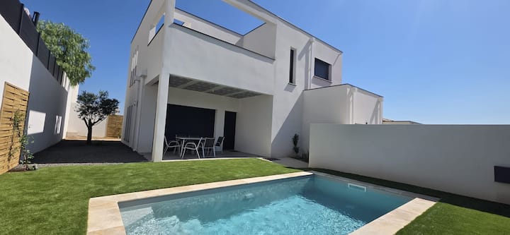 Villa Contemporaine Avec Piscine Privée Narbonne - Narbonne