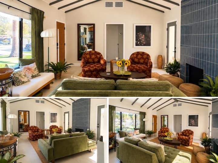 Casa Gloriana | Mid-century Oasis Pool, Spa, Views - Palm Springs, CA