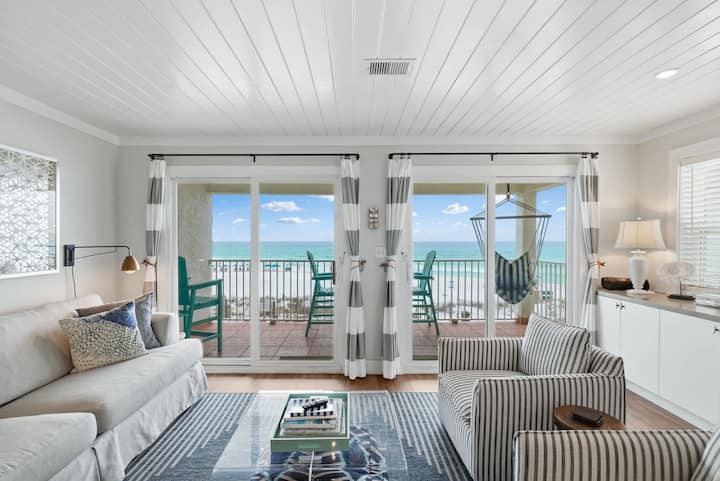 Azul | Beachfront Unit | Panoramic Gulf Views - Seacrest, FL