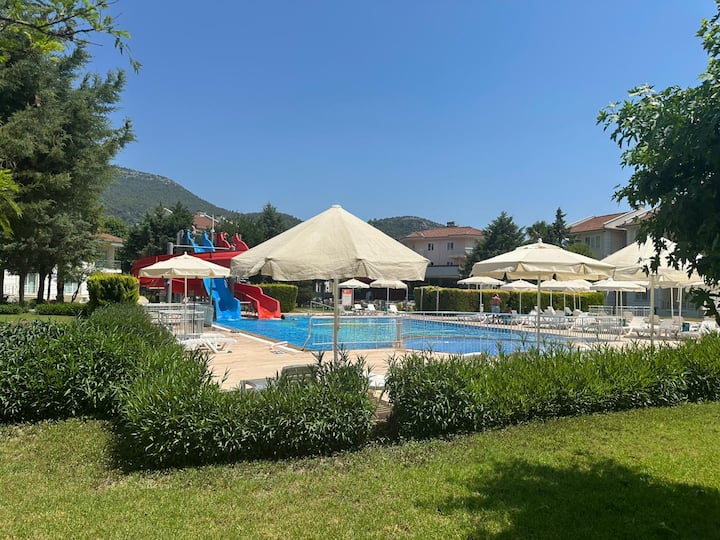 P Aquaparklı Site İçErisinde Tatil Dairesi - Dalaman