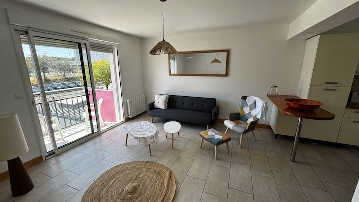 Charmant T2 Meublé Hyper Centre Lorient - ロリアン
