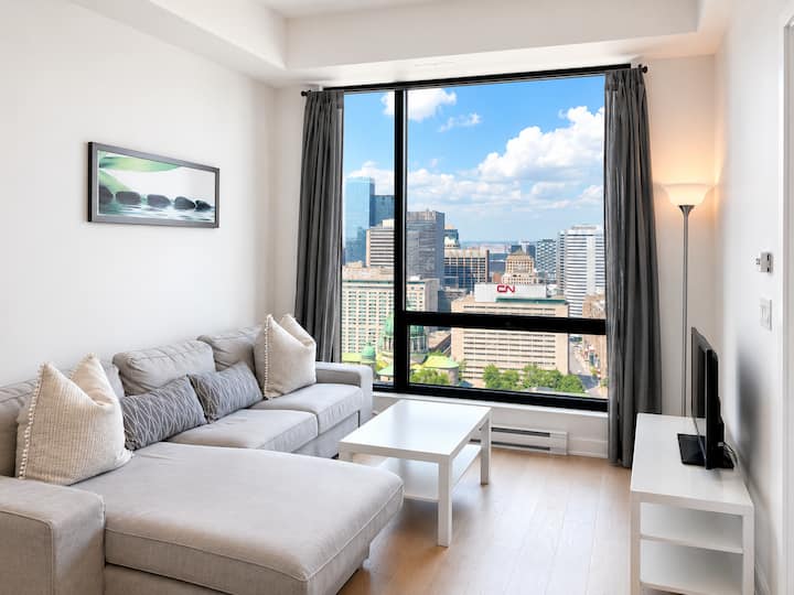 Luxury Downtown Montreal | 1br+den | Pool & Gym - Montreal
