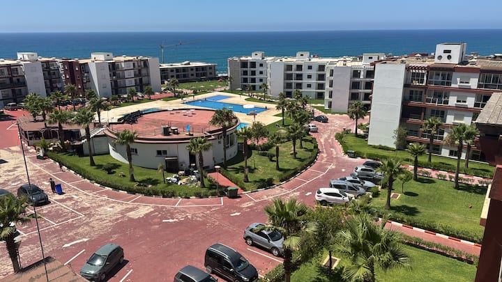 Havre De Paix Vue Panoramique Sur Océan/piscine - Asilah