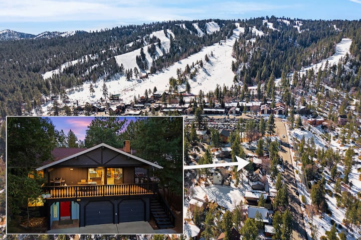 Mancave. Steps To Summit Resort. Spa And Bbq. - Big Bear Lake, CA