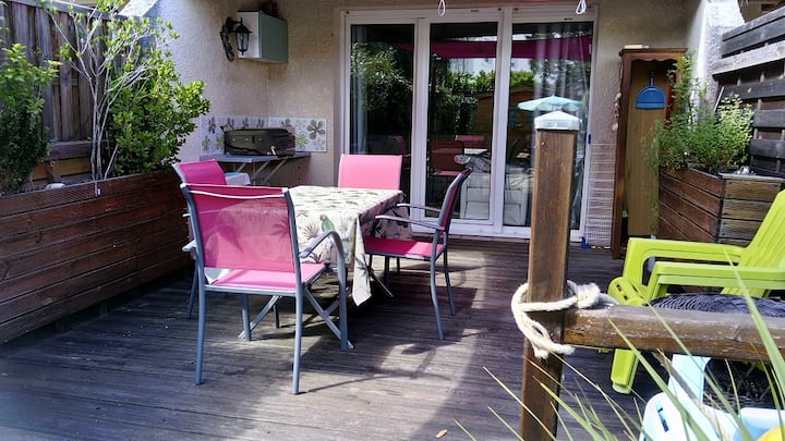 Duplex Avec Jardin Proche Océan - Lit-et-Mixe
