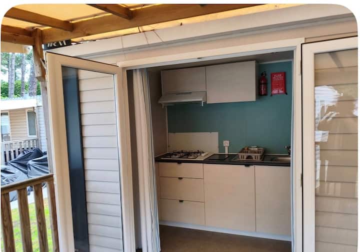 Bungalow 3 Chambres Camping 4 éToiles Les Oyats - Seignosse