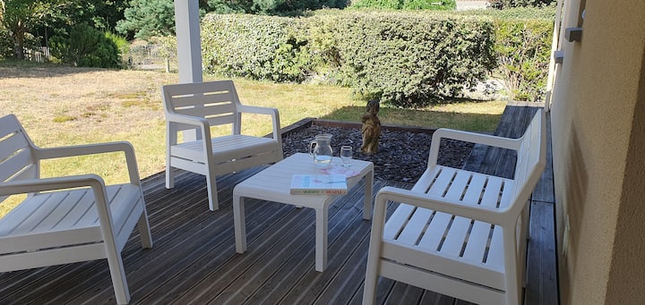 Maison Avec Jardin, Secteur Très Calme, Vue Forêt - Lacanau