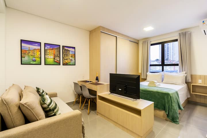 Sun5 Sbc | Luxo | Novissimo | Sinta-se Em Casa - Santo André