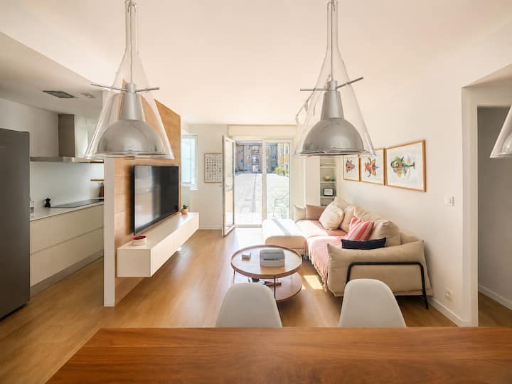 Holibai. Campaiña. Apartamento Cerca De La Playa - Baiona