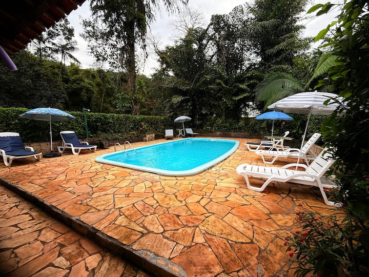 Casa De Campo Com Piscina Na Serra Da Graciosa - Morretes