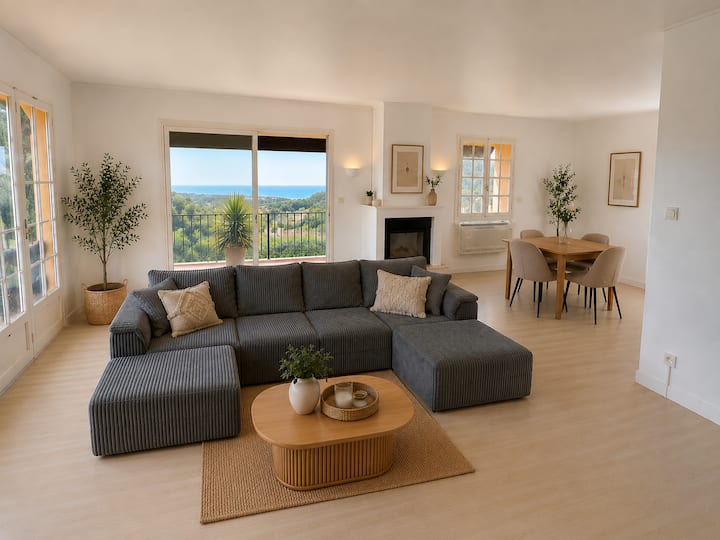 T4 Vue Mer Au Calme Et Jacuzzi - La Ciotat