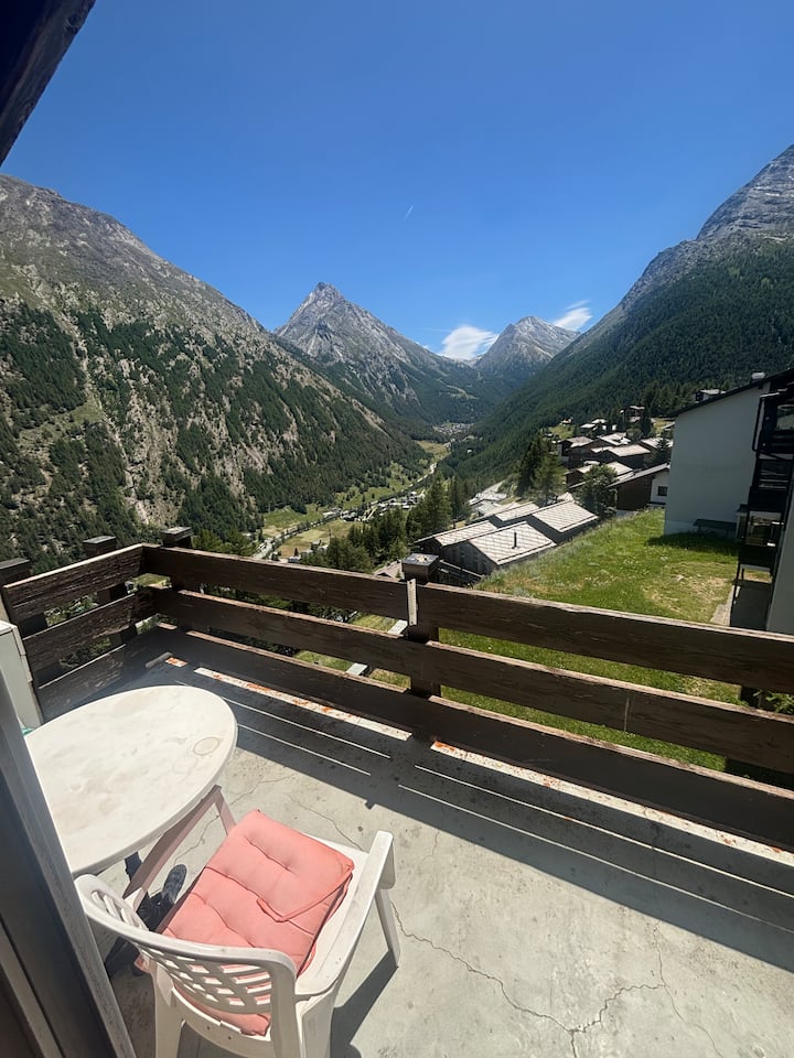 Vue Imprenable Balcon 4 Pers. - Saas-Fee