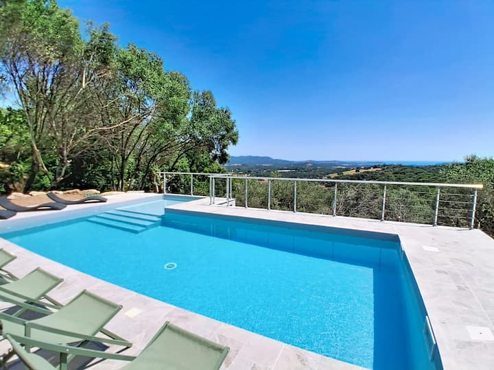 Villa Piscine Vue Mer Et Maquis - Porto-vecchio - Santa Giulia