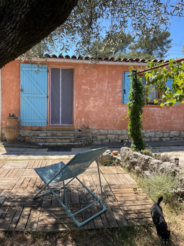 Maison Avec Jardin, Au Calme - Roquefort-les-Pins