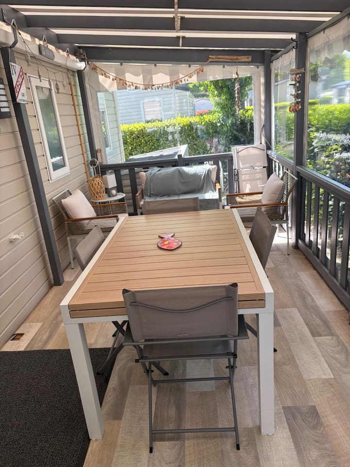 Proche Mimizan Mobil-home Familial - Gastes