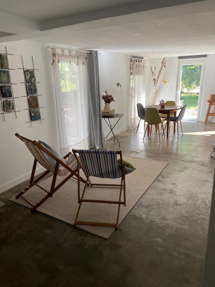 Plain-pied 90m2 Jardin Ombragé Avec Terrasse - Sommières