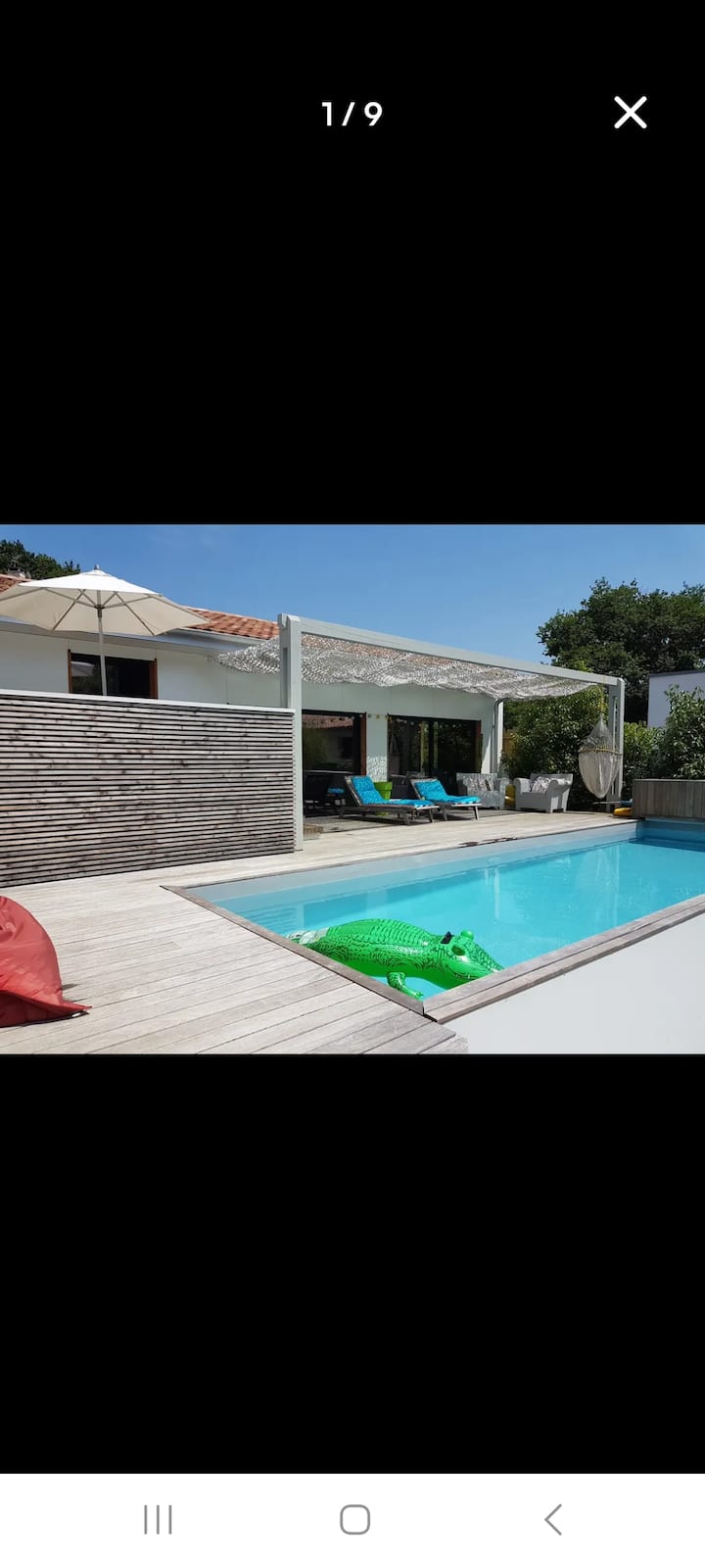 Maison En Lisière De Forêt Avec
Piscine Chauffée - Arbonne