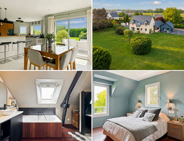 Maison 6 Pers Proche Golf, Cancale, St Malo - Saint-Benoît-des-Ondes