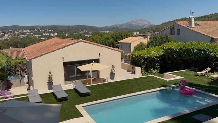 Villa Dexception - Vue Sainte-victoire - Aix-en-Provence