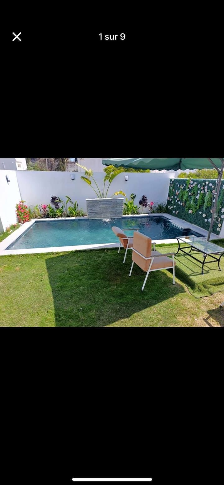 Villa Moderne Avec Piscine Et Jardin - Hammamet