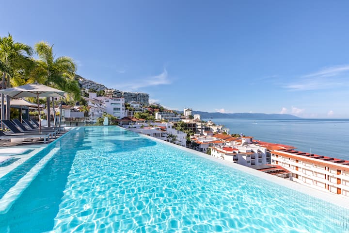 D'terrace Casa Brisa Alegre 2bedroom Condo+jacuzzi - Puerto Vallarta
