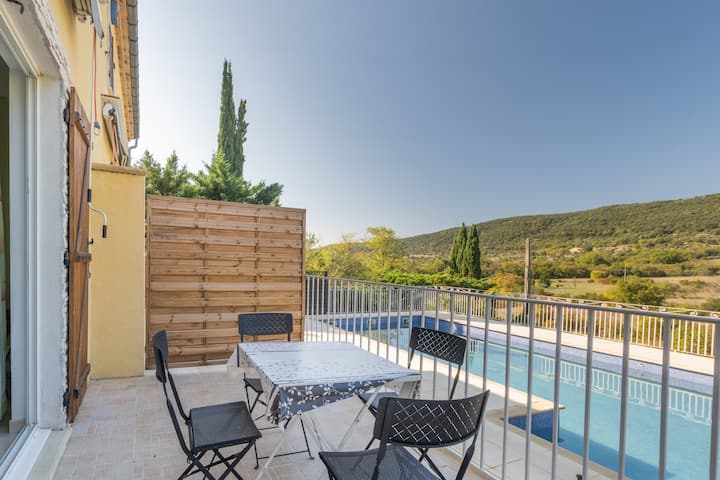 Appartement N°1 - Piscine Partagée - Ardèche