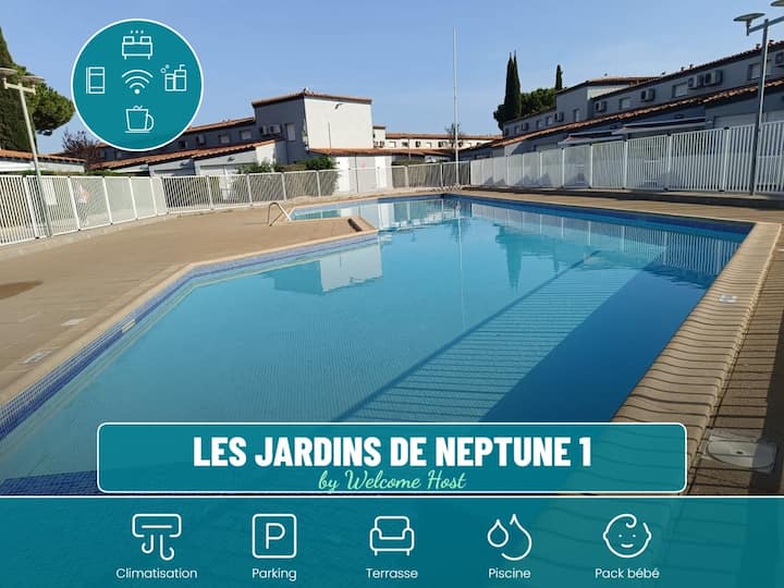 Les Jardins De Neptune, Piscine Et Détente - Saint-Cyprien