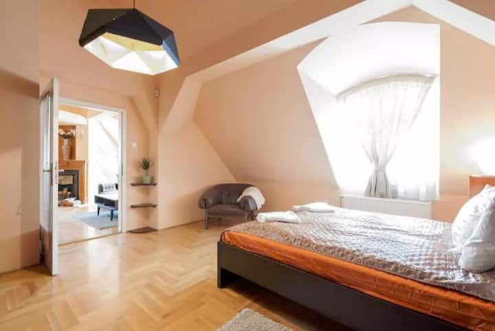 Paulay 2 Bedrooms + Living Room Roof Top Spacious - Budapeste