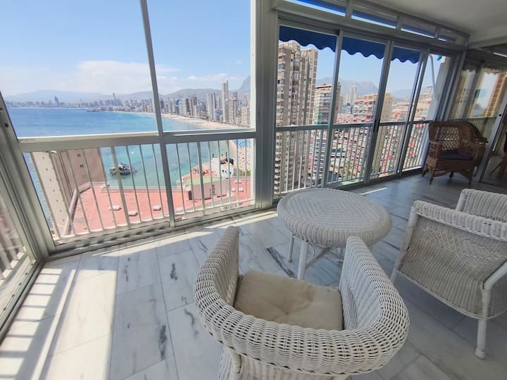 3 Dormitorios Vistas Al Mar Benidorm Tranquilo - Benidorm