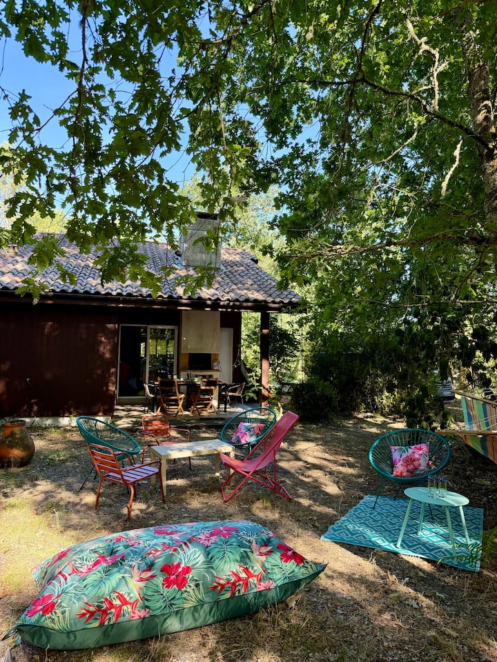 Chalet Calme En Lisière De Forêt Pour Déconnecter - Le Porge