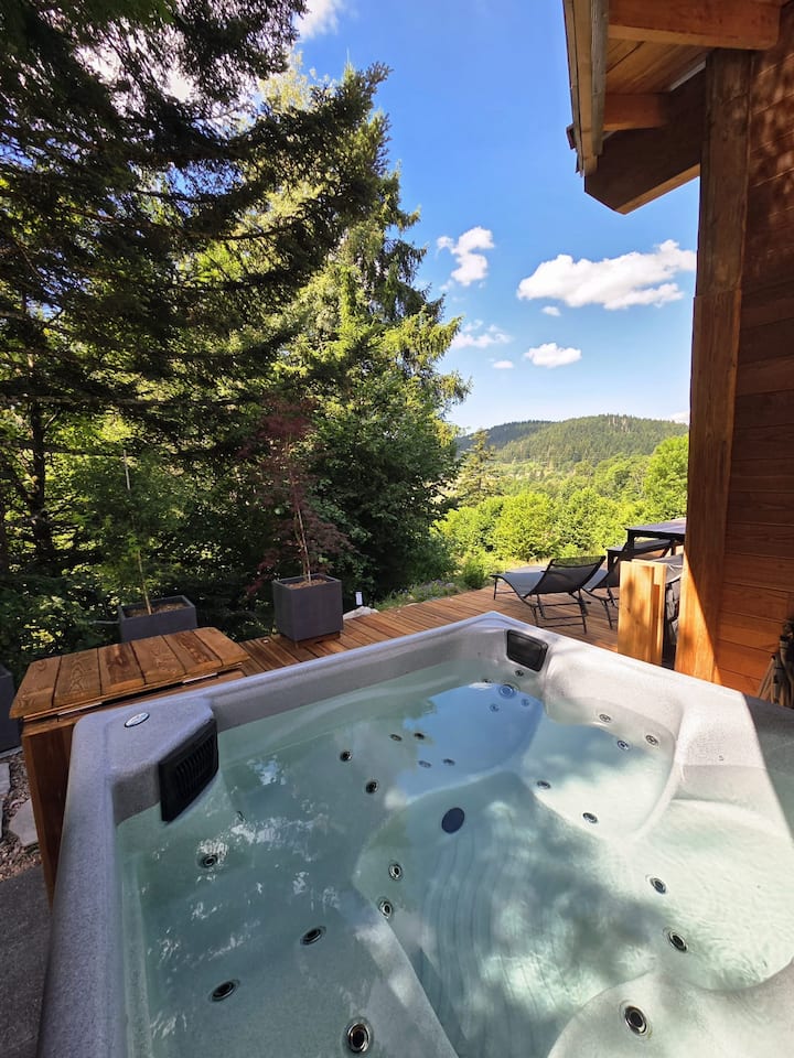 Le Chouette Chalet - Jacuzzi, Clim & Nature - France