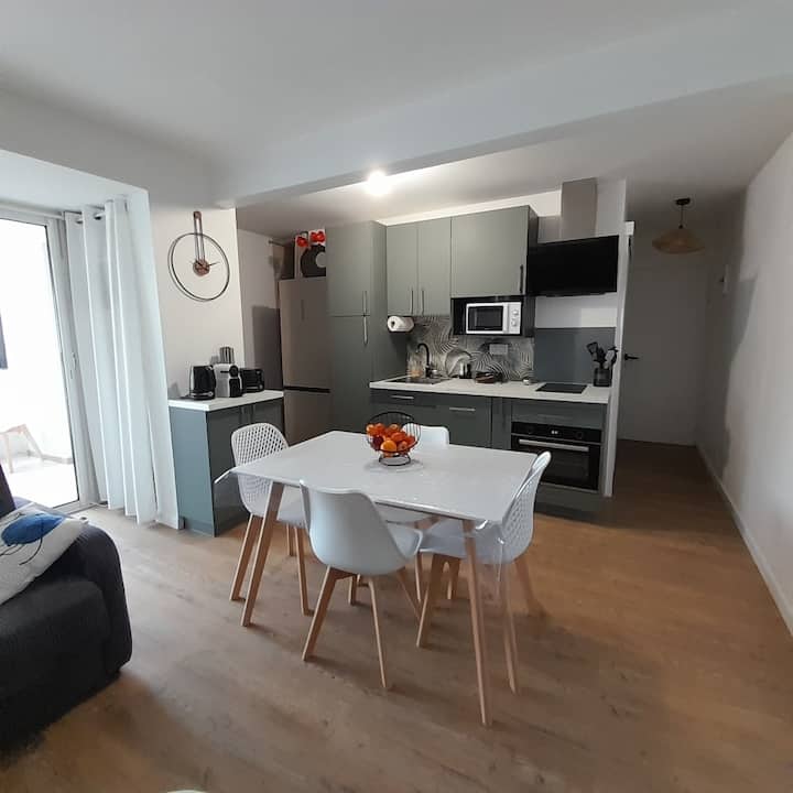 Appartement 4 Couchages-quartier Calme-tout à Pied - Plage Sud - Le Grau-du-Roi