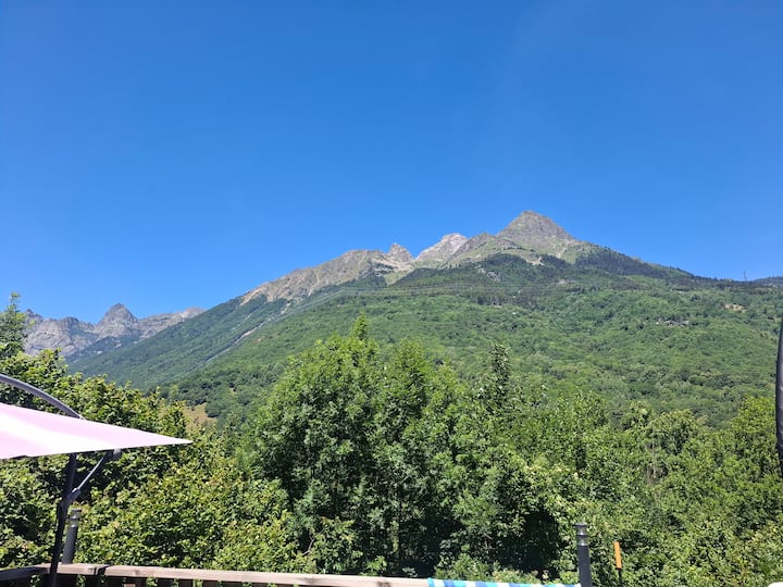 Appart 4 Couchages Vue Imprenable Sur L'oisans - Vaujany
