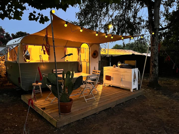 Madeleine & Marcel : Caravane Au Coeur De Rivedoux - Rivedoux-Plage