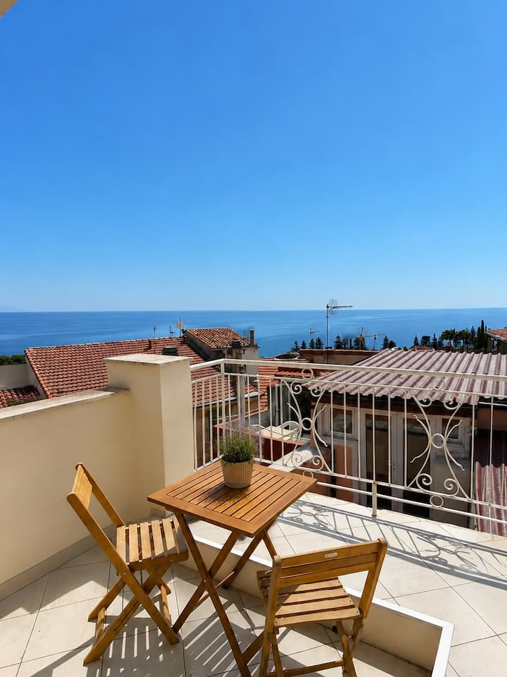 Casa Orizzonte, Vista Mare Con Aria Condizionata - Bordighera