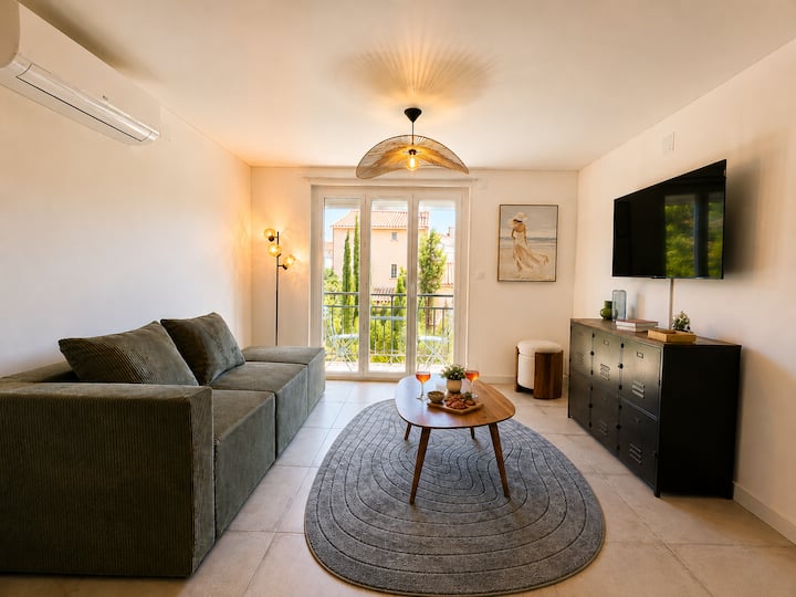 Sola, Appartement, 2 Chambres, Balcon, Climatisé - Canet-en-Roussillon