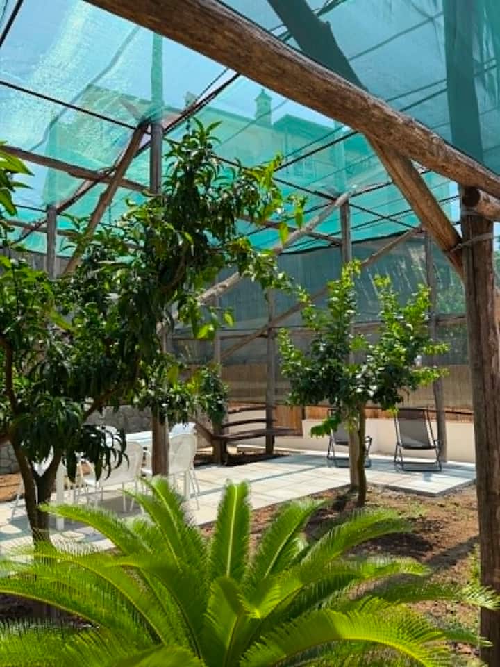 Casa Con Ampio Giardino, Ac, Wi-fi, Parch. Gratis - Massa Lubrense