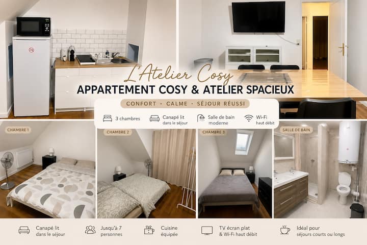 Latelier Spacieux - Villepinte