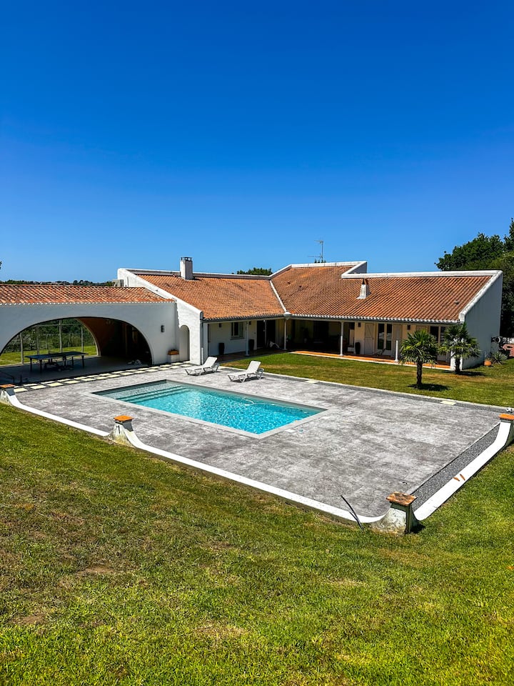 Villa Koeko : Piscine & Jardin - Arbonne