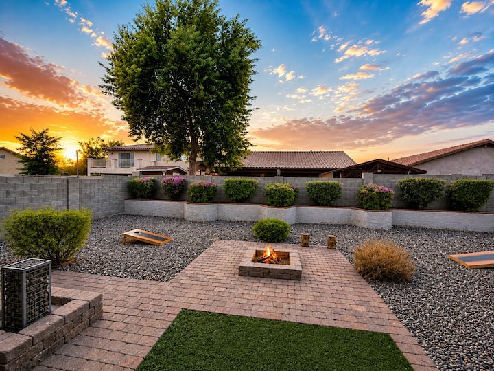 Relaxing Retreat | Hot Tub Fire Pit Game Room - エイボンデール, AZ