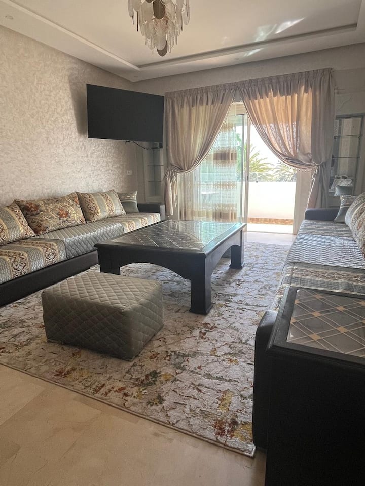 Bel Appartement 3 Ch Marina Dagadir Plage/piscine - Agadir