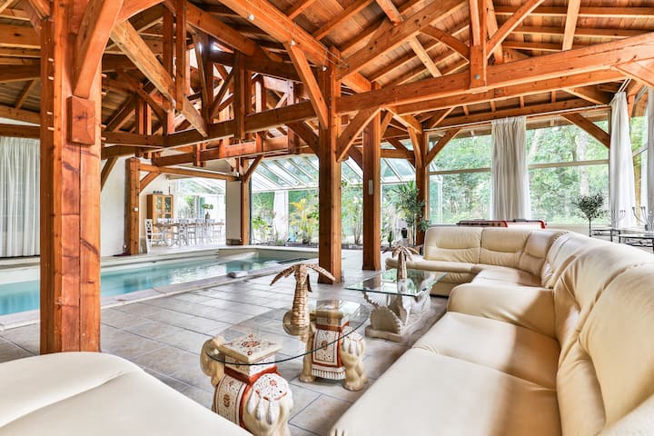 La Villa Domjac - Piscine Intérieure Privée - Hostens