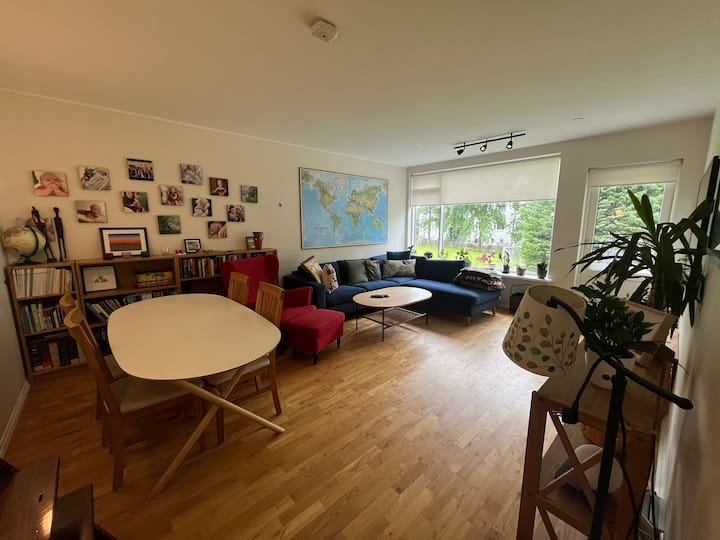 A Friendly, Two Bedroom Apartment In Laugardalur - Iceland