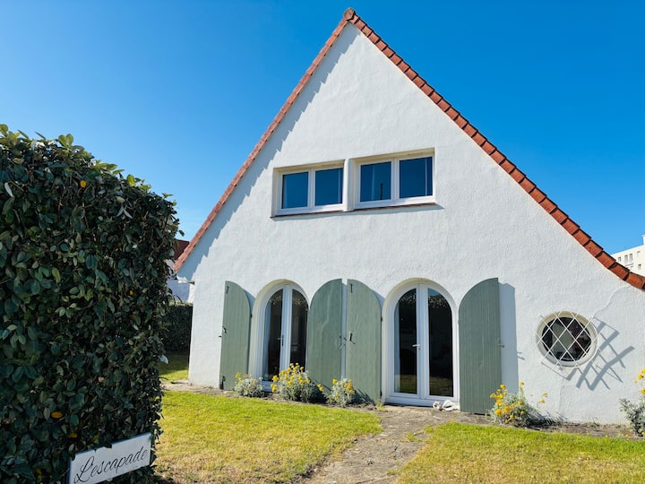 Villa De Charme Rénovée 8p à 50m De La Plage - Hardelot-Plage