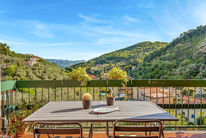 Lerici/private Parking /Terrace - La Spezia